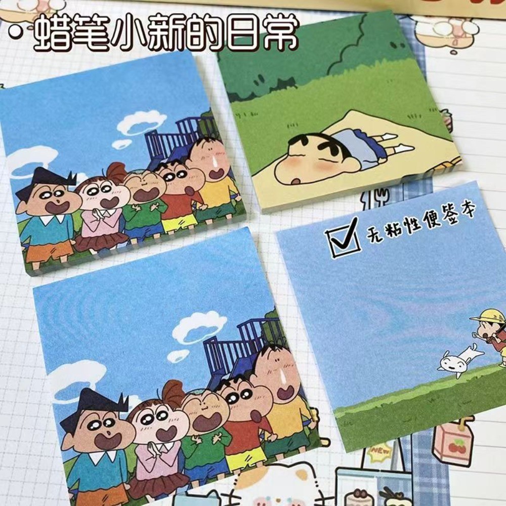 Crayon Shin-Chan Notepad Hoạt Hình ins Phong Cách Cô Gái Rách Sinh Viên ...