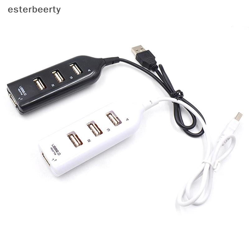 [Est] 2.0 Đa Cổng USB 4 Cổng Hub USB Tốc Độ Cao Hab Cho Phụ Kiện Máy ...