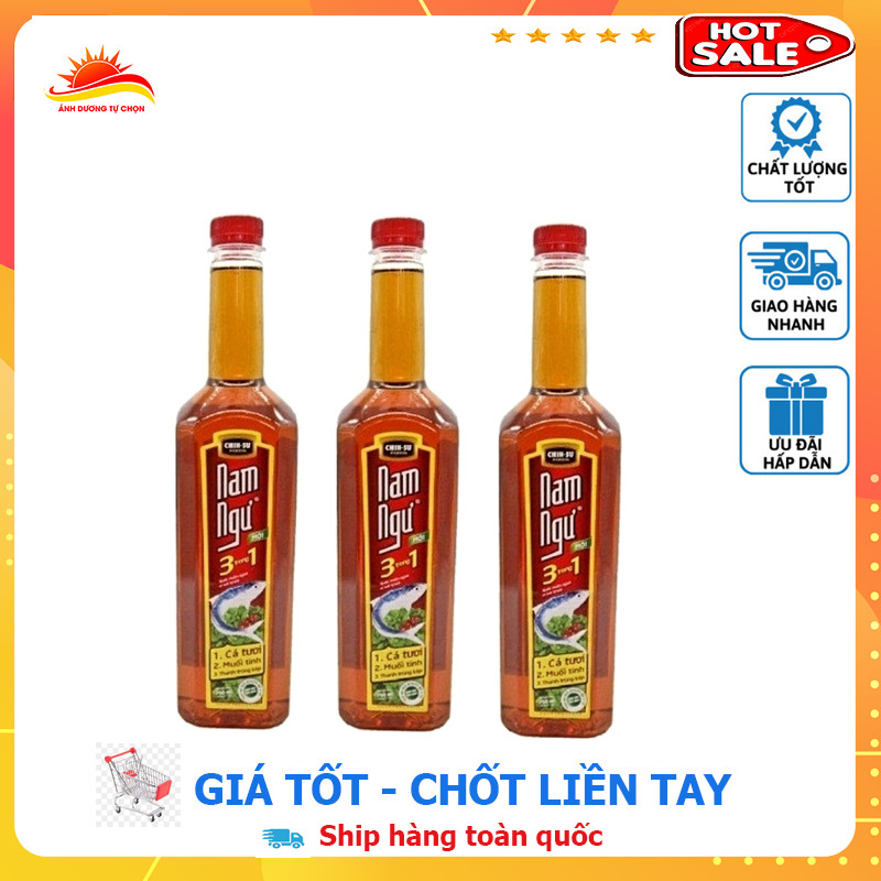 Nước Mắm Nam Ngư Chai 500ml, 750ml thơm ngon | Shopee Việt Nam