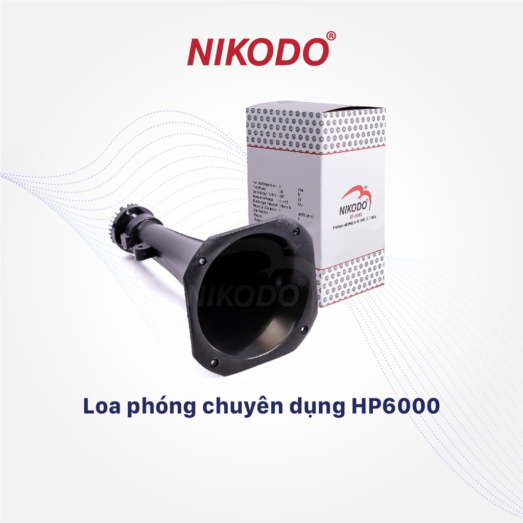 Loa phóng cao cấp HP6000 Nikodo cho nhà nuôi yến, âm thanh chân thực ...