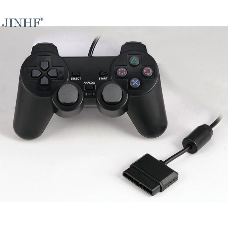 Bộ điều khiển trò chơi có dây JINHF Tay cầm chơi Game Joypad Original cho PS2 / Playstation 2 ...