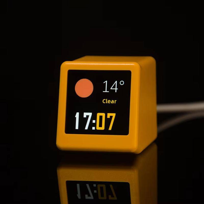 Geekmagic Smalltv Siêu Thông Minh WiFi Trạm Dự Báo Thời Tiết Đồng Hồ ...