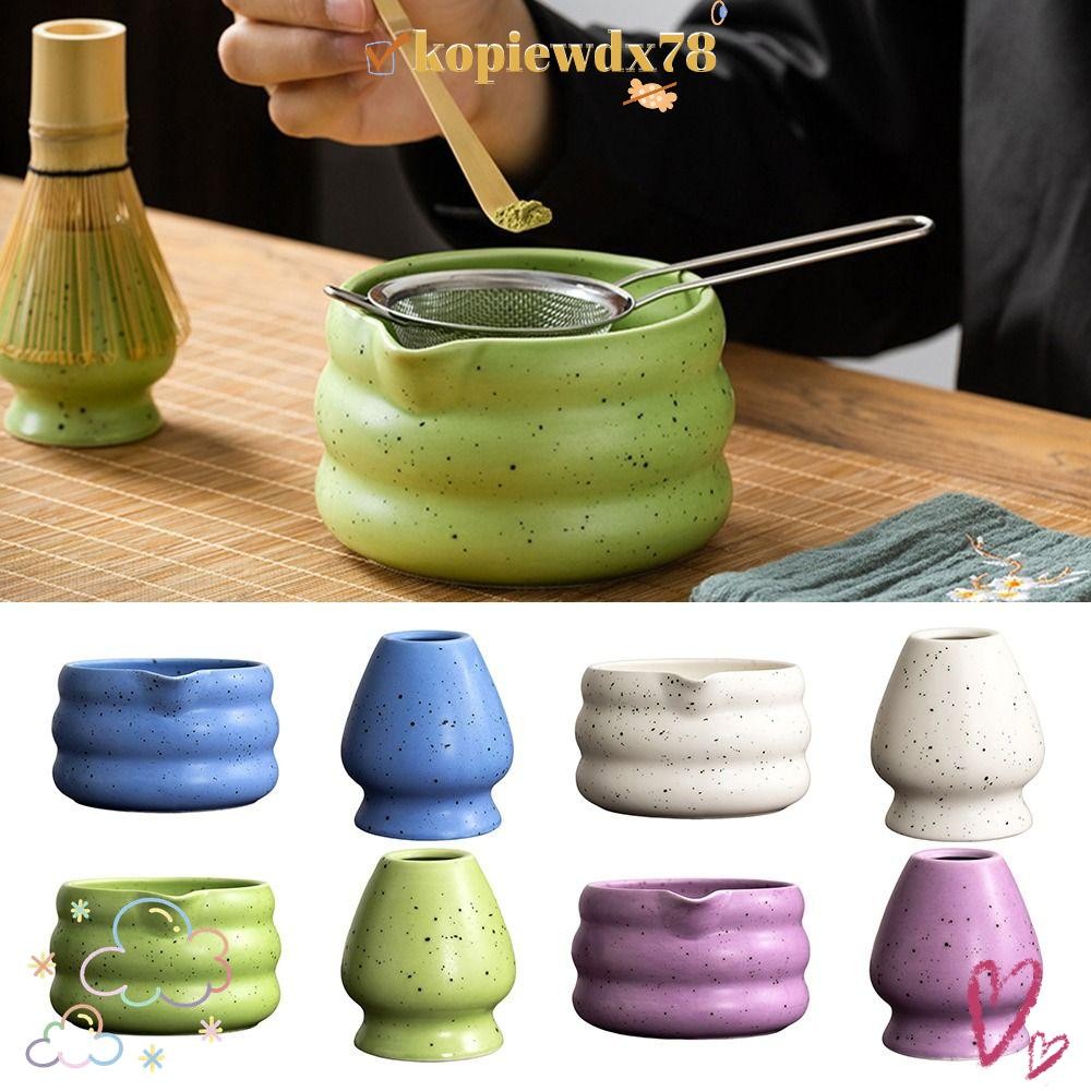 Bát Matcha KOPIEWDX78, Đế đánh trứng Matcha chấm cát mịn, Bát súp Salad ...