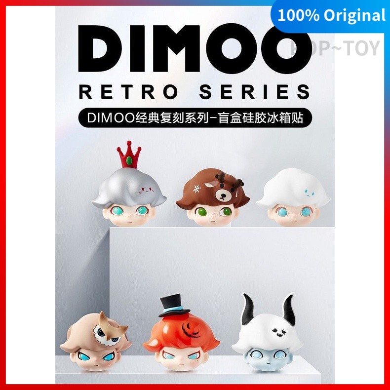 POPMART dimoo Bộ Phận Nam Châm Tủ Lạnh Bằng Silicon Kiểu POPMART Cổ ...