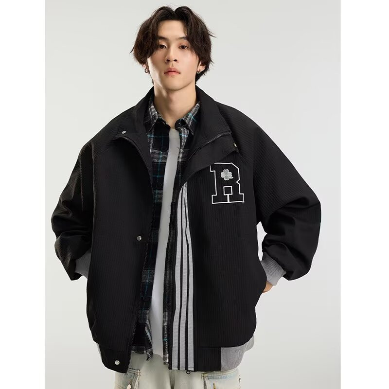 Say CHIC Áo khoác nam xu hướng đường phố Mỹ thiết kế thích hợp phong ...