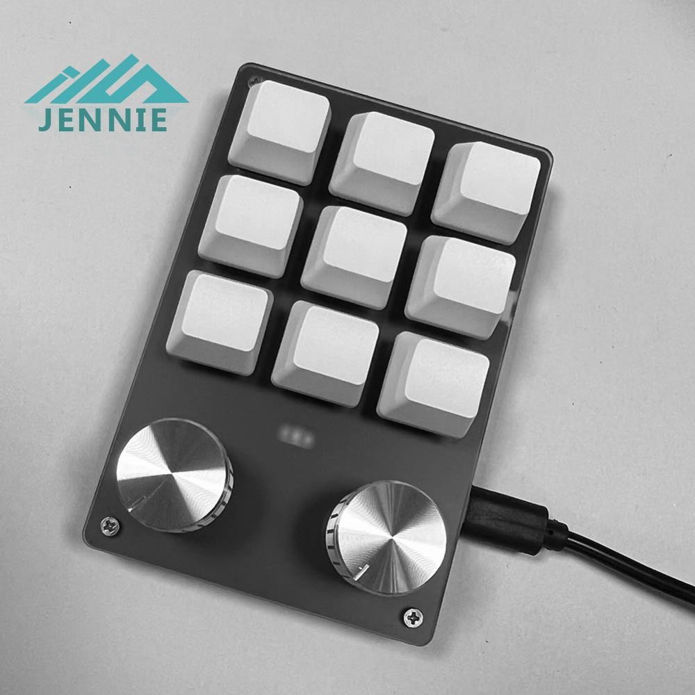 Cơ Macropad 9 Key 2 Núm Công tắc màu đỏ cho game thủ / Nhà thiết kế ...