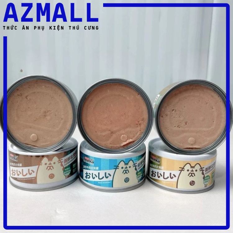 Pate NEEKA Mousse Cho Mèo Lon 85g, Pate Neeka Dạng Đặc Bổ Sung Dinh ...