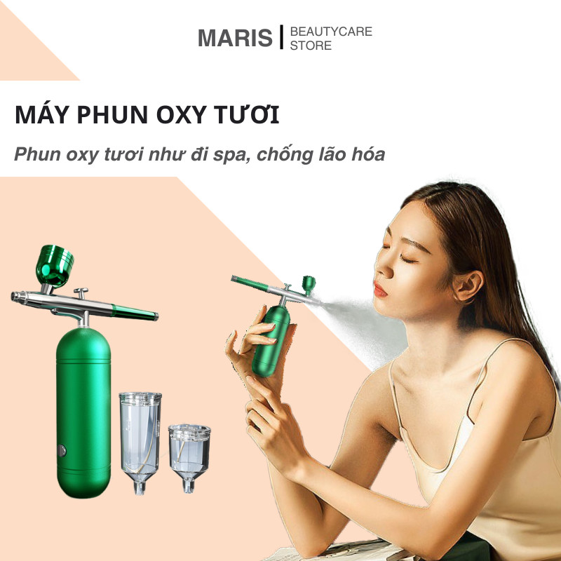 Máy phun oxy tươi dùng cho spa cung cấp oxy giúp tăng sinh collagen và ...