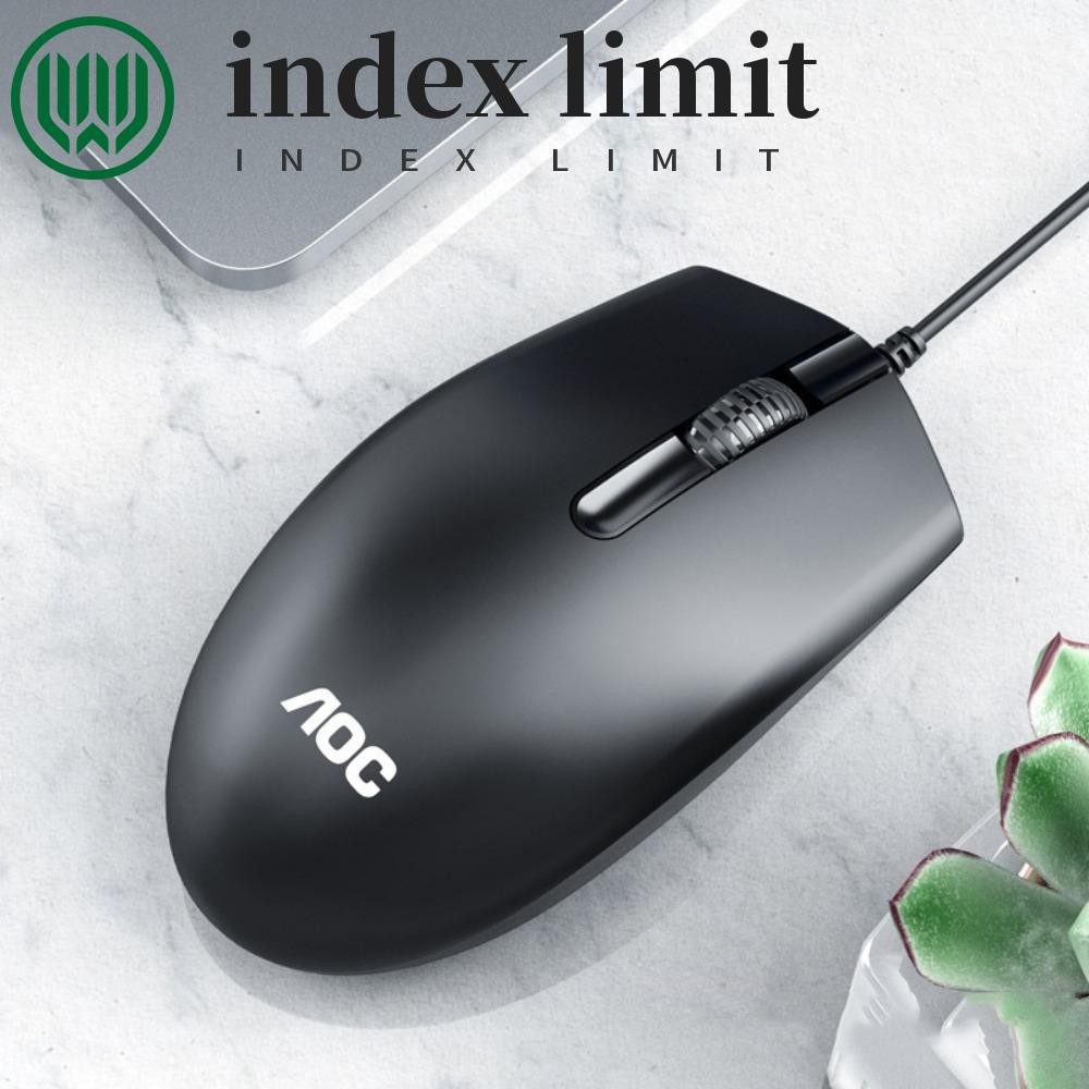 Chuột USB GIỚI HẠN INDEX, Chuột có dây 3 nút 1200 DPI, Máy tính để bàn ...