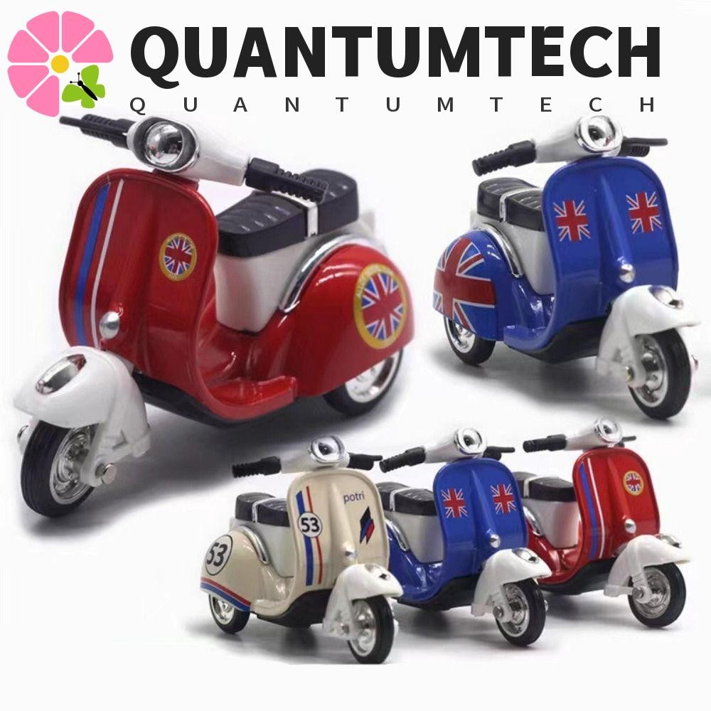 QUANTUMTECH Xe Máy Mini, Kéo Lại Diecast Xe Máy Mô Hình, Quà Tặng Sinh Nhật Xe Đồ Chơi Thu Nhỏ ...