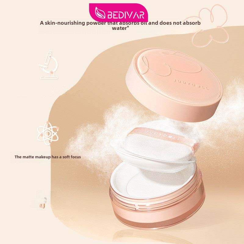 Judydoll màu cam nhạt mềm bột caramel bột lỏng kiểm soát dầu trang điểm ...
