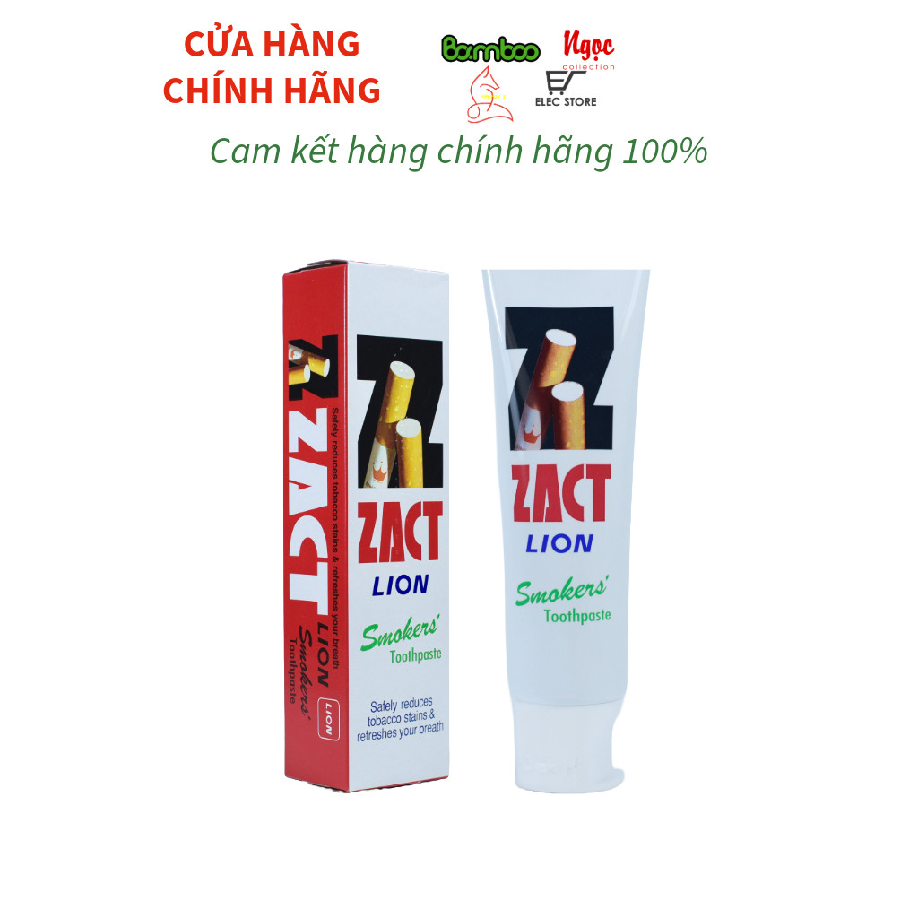 Kem đánh răng cho người hút thuốc lá ZACT Lion Thái Lan | Shopee Việt Nam