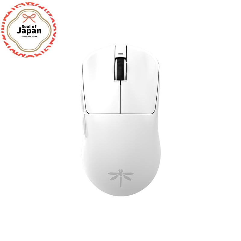 VGN Wireless Gaming Mouse Dragonfly F1 Pro White Lightweight 49 grams ...