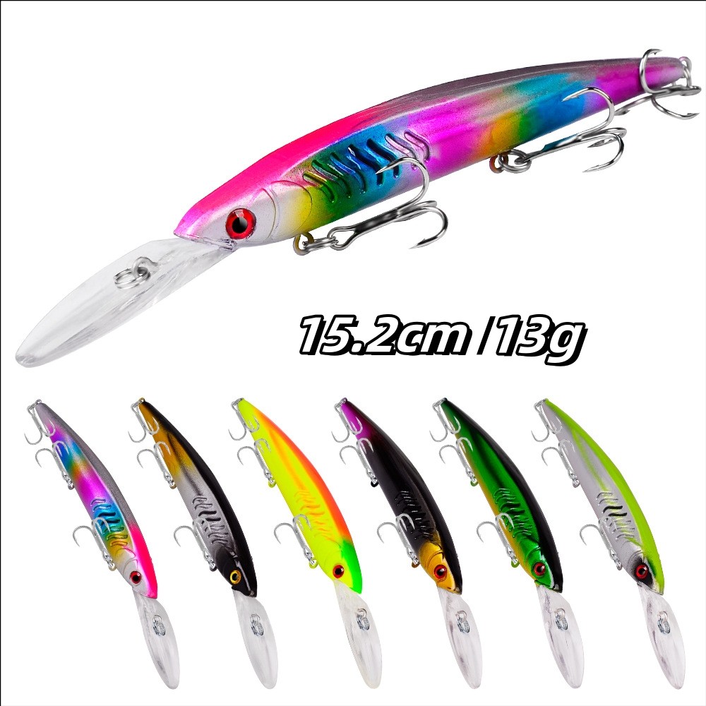 Mồi nhân tạo nổi 15,2cm / 12,55g | Shopee Việt Nam