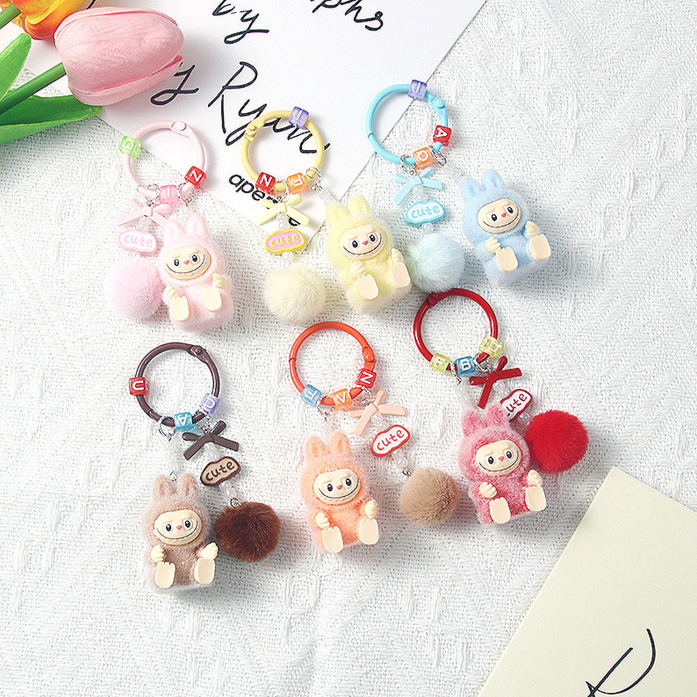 Popmart LABU V2 Ngồi Sang Trọng Móc Khóa Trang Trí Túi Mặt Dây Chuyền ...