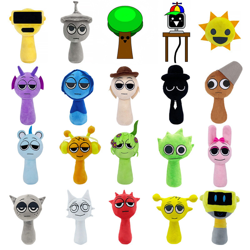 Sprunki Sang Trọng, Sprunki Incredibox Trò Chơi Búp Bê Mềm Đồ Chơi Nhồi ...