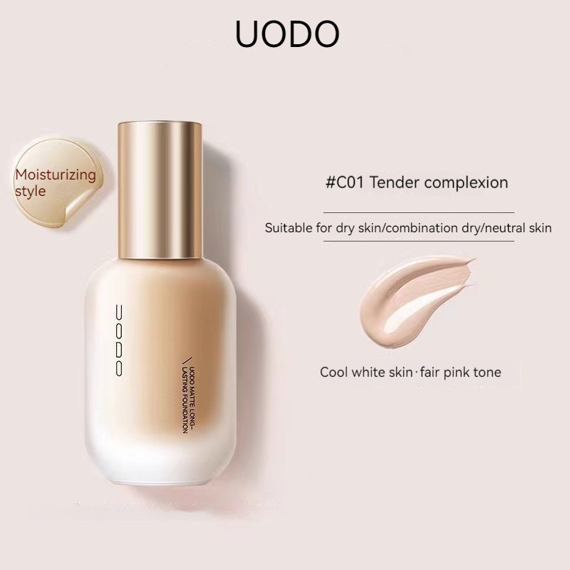 Uodo Liquid Foundation Makeup Giữ Dưỡng Ẩm Và Kiểm Soát Dầu | Shopee ...