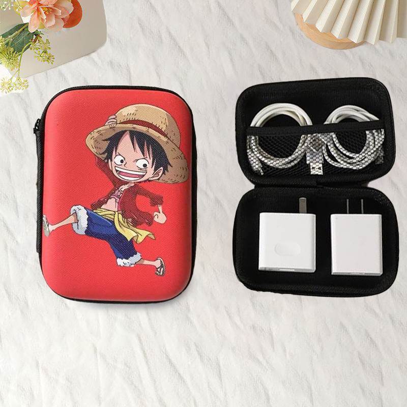 Tai nghe di động ONE PIECE Luffy / Thẻ Sd / Tf / Bộ sạc / Túi đựng tiền ...