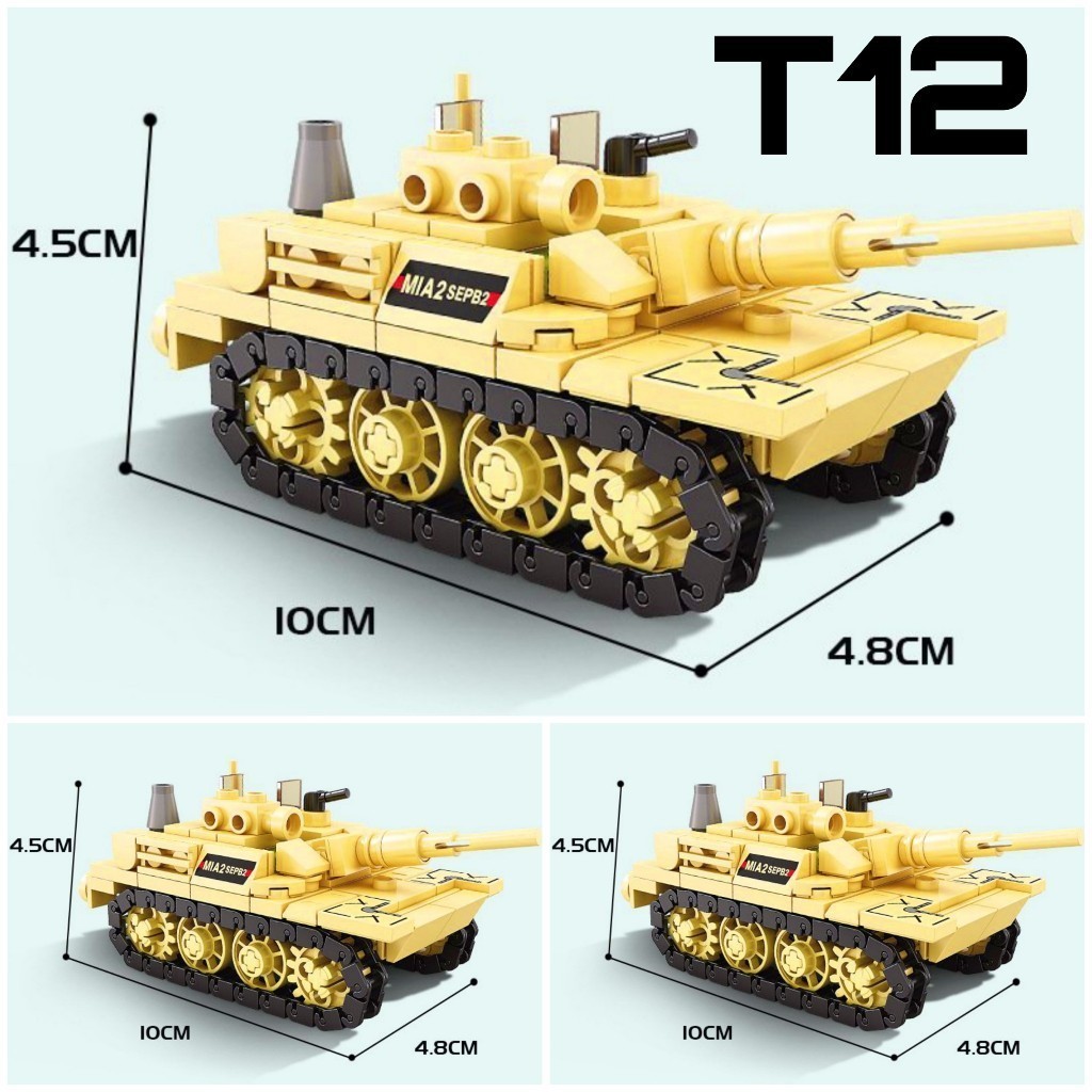 V30 Bộ Đồ chơi lắp ráp Xe tăng T12 của nga chiến đấu phiên bản giới hạn | Shopee Việt Nam