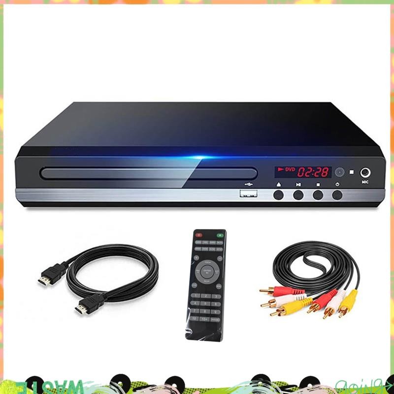Đầu DVD 1080P HD Home DVD Player Box cho TV Tất cả các vùng DVD miễn ...