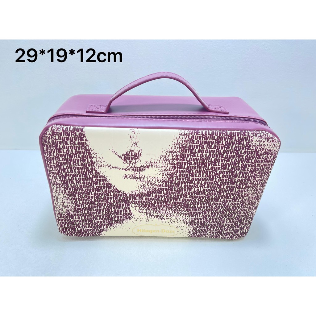 Haagen-Dazs Ice Cream Mona Lisa Double Zipper Túi bảo quản lạnh cách ...