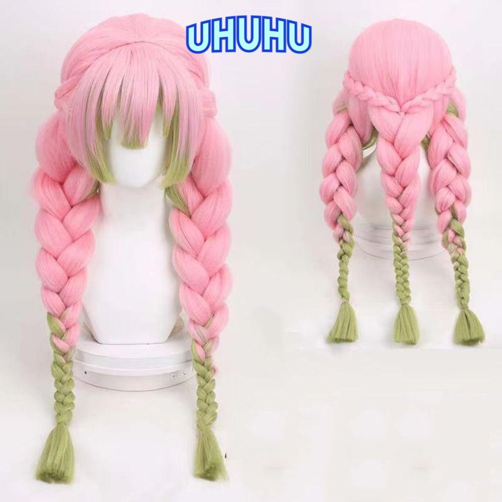 Uhhuhu Demon Slayer Cosplay Tóc Giả, Demon Slayer Dài Kimetsu no Yaiba ...