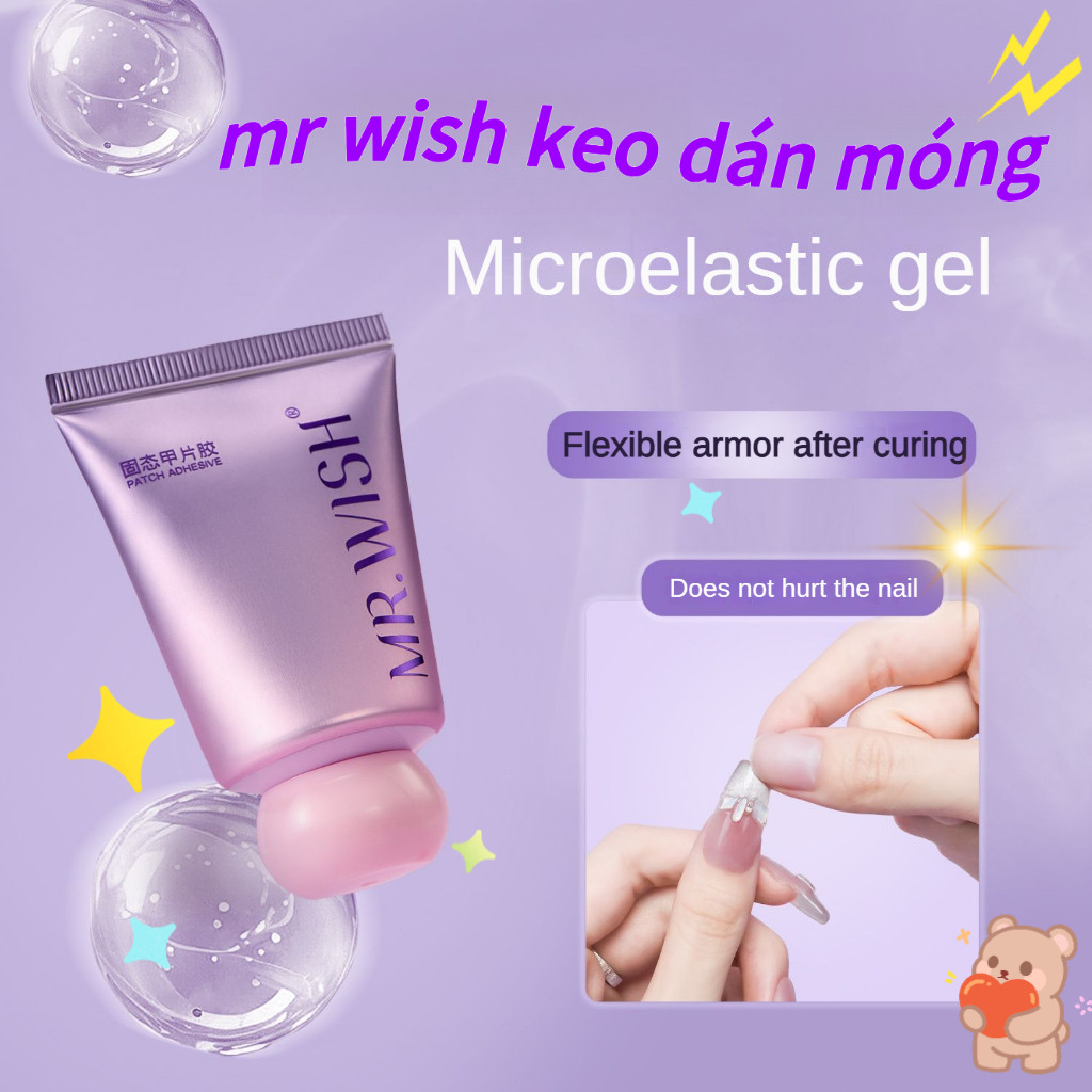 🌸Giao hàng 24 giờ🌸MR wish keo dán móng gắn móng tay chuyên dụng móng ...