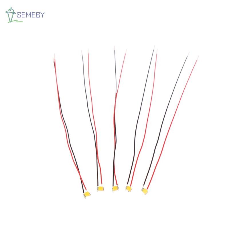 [SEMEBY] 5 Cái 0805 Đèn Led nhấp nháy Đèn SMD có dây Micro Led Chip bán ...