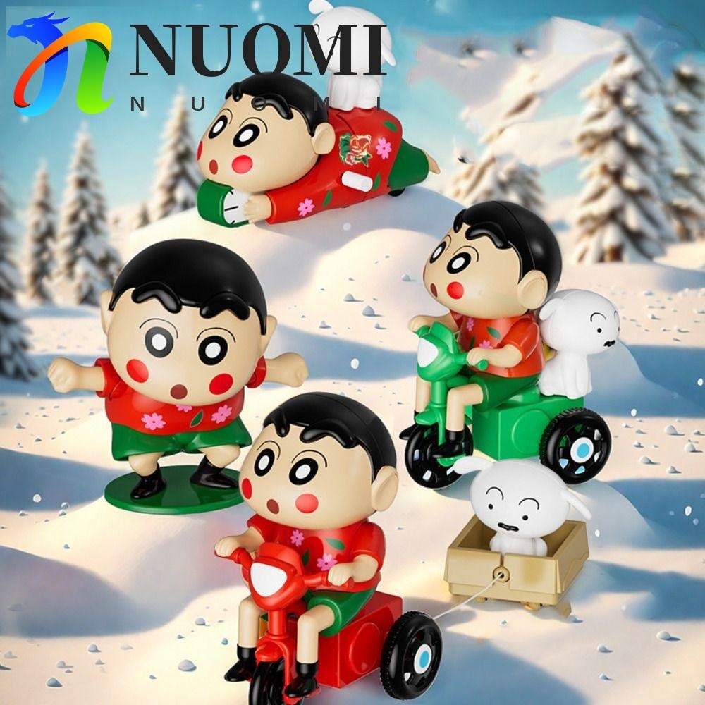 Búp bê đồng hồ NUOMI Crayon Shin-Chan, Đồ chơi xe đạp kéo kiểu Q cho ...