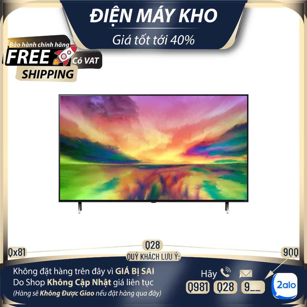 Tivi LG QNED80 65 inch 2023 4K Smart TV | 65QNED80SRA DMK | Shopee Việt Nam