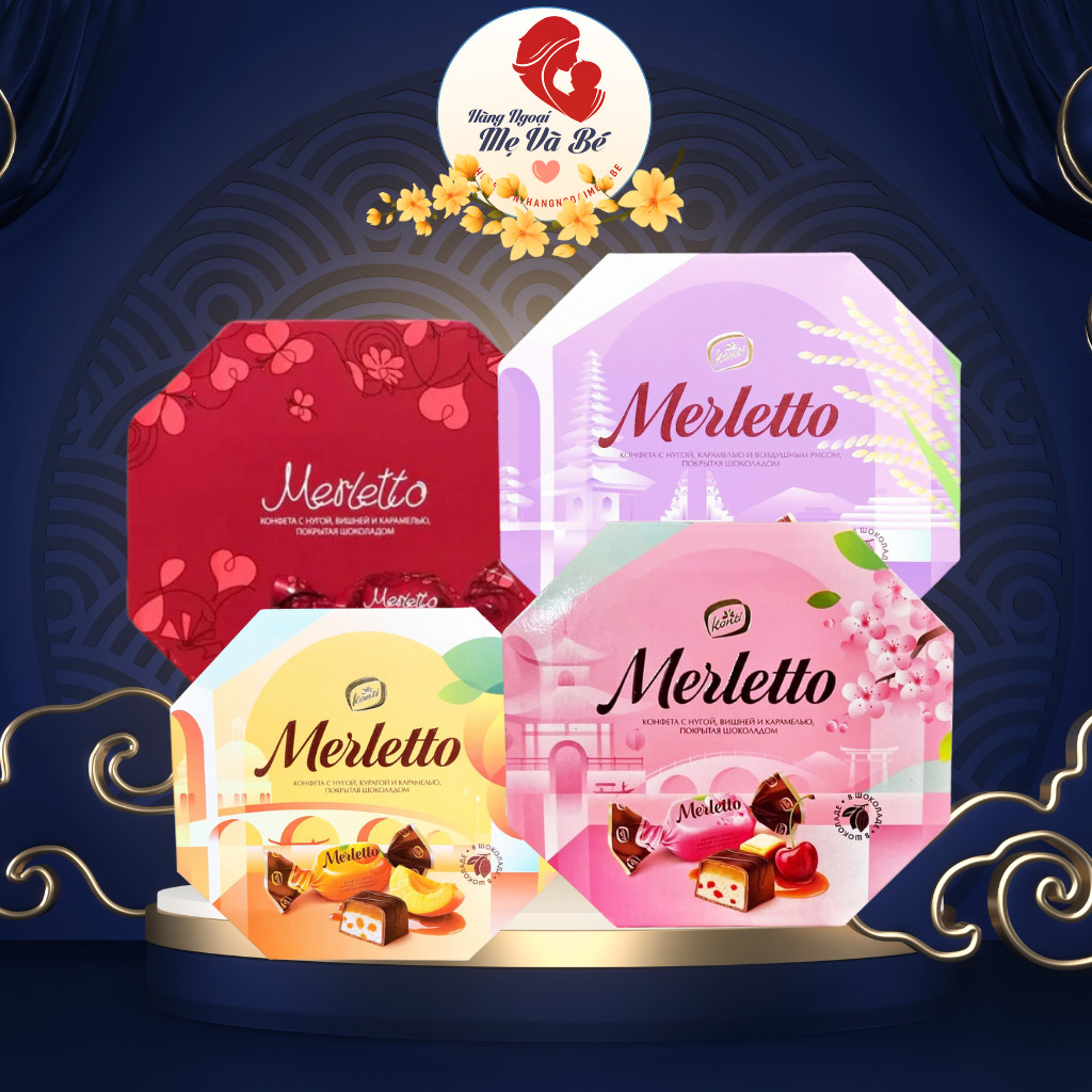 [TẾT 2025] Chocolate Merletto chính hãng Nga 150g | Shopee Việt Nam