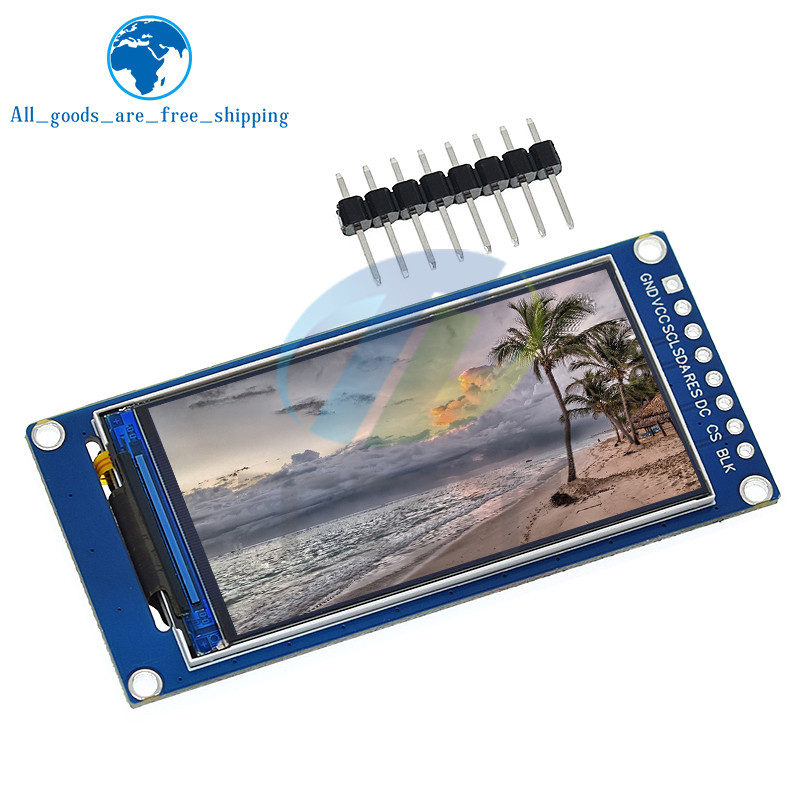 Mới 1.9 Inch IPS Full Góc Màn Hình TFT Màn Hình LCD Màn Hình Hiển Thị Màu Mô-đun SPI Cổng Nối ...