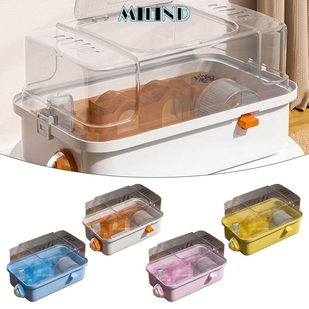 MILIND Lồng Hamster , Lồng Mang Động Vật Nhỏ Hai Lớp Không Gian Lớn ...