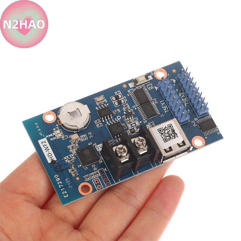N2HAO HD-WF2 Bảng điều khiển màn hình LED đủ màu Thẻ điều khiển màn ...