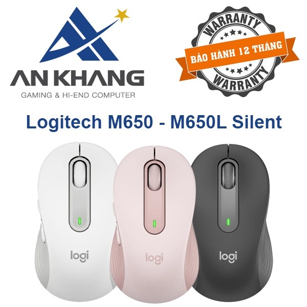 Chuột Logitech M650/M650L Signature - Hàng Chính Hãng | Shopee Việt Nam