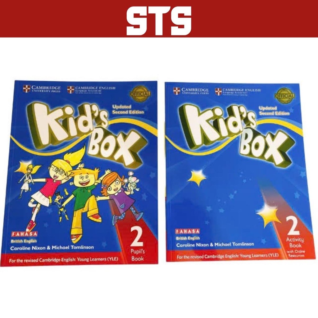 Sách - Kid's Box 2 bản Updated 2nd edition - bộ 2 cuốn | Shopee Việt Nam