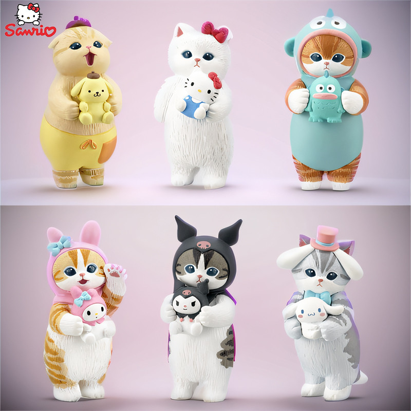 Mướp Mù Hộp Sanrio Hello Kitty Búp Bê Mướp Cát Hình Kuromi Nhân Vật ...
