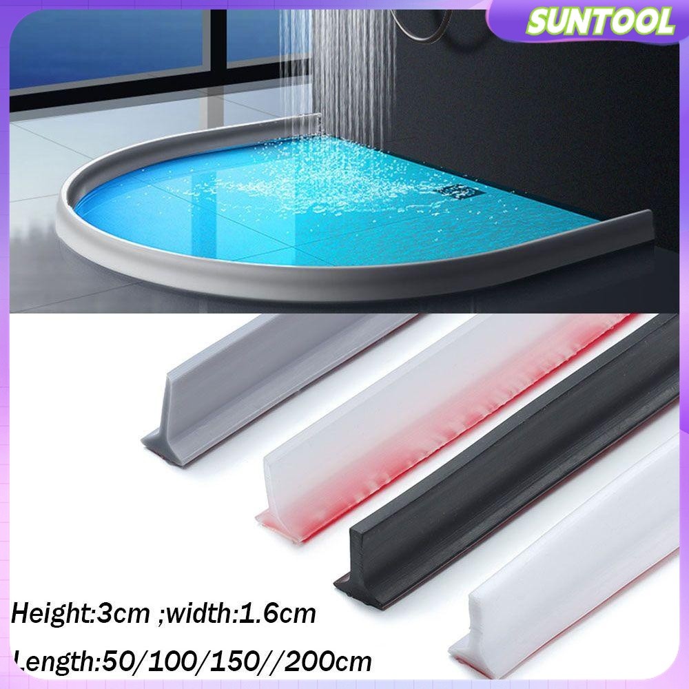 SUNTOOL Dải chặn nước bằng silicone chống trượt tiện dụng cho nhà tắm ...