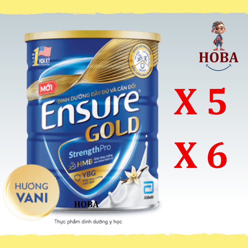 [Combo 3,4,5,6] Sữa bột Ensure Gold hương vani (HMB) 800g | Shopee Việt Nam