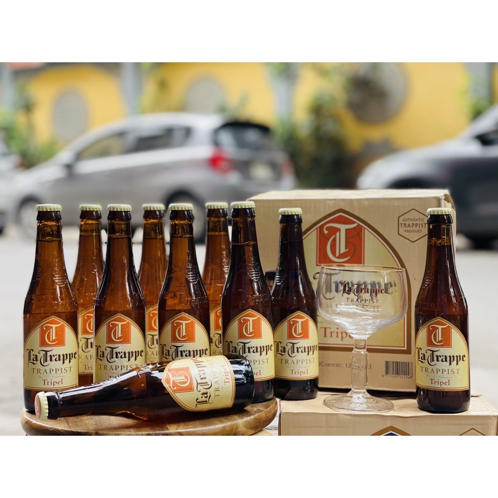 Bia La Trappe Trappist Tripel 8% - nhập khẩu Hà Lan - 1 thùng 24 chai ...