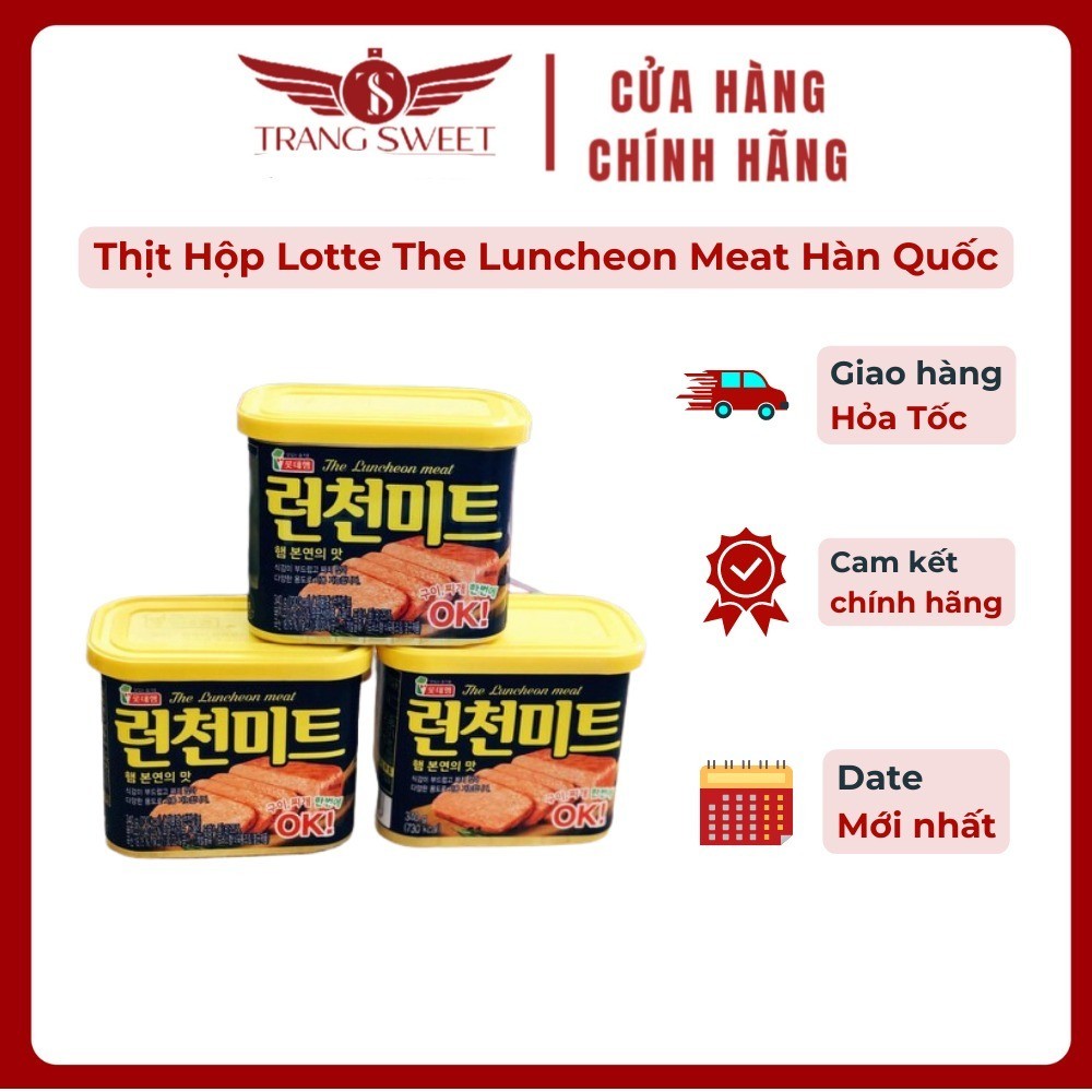 Thịt Hộp Spam Lotte The Luncheon Meat Hàn Quốc 340g | Shopee Việt Nam