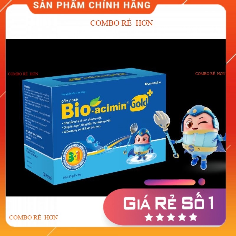COMBO 02 HỘP Bioacimin FIBER và BIOACIMIN GOLD tăng hấp thu giảm táo ...