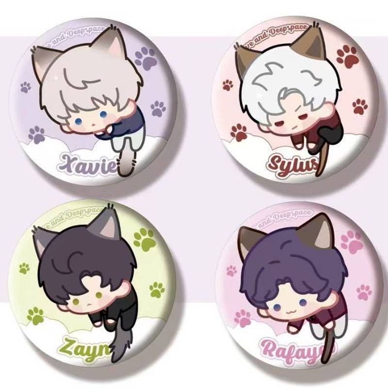 Mèo Trang Điểm Trò Chơi Hoạt Hình Tình Yêu Và Không Gian Sâu Xavier Zayne Rafayel ralayo Sillus ...