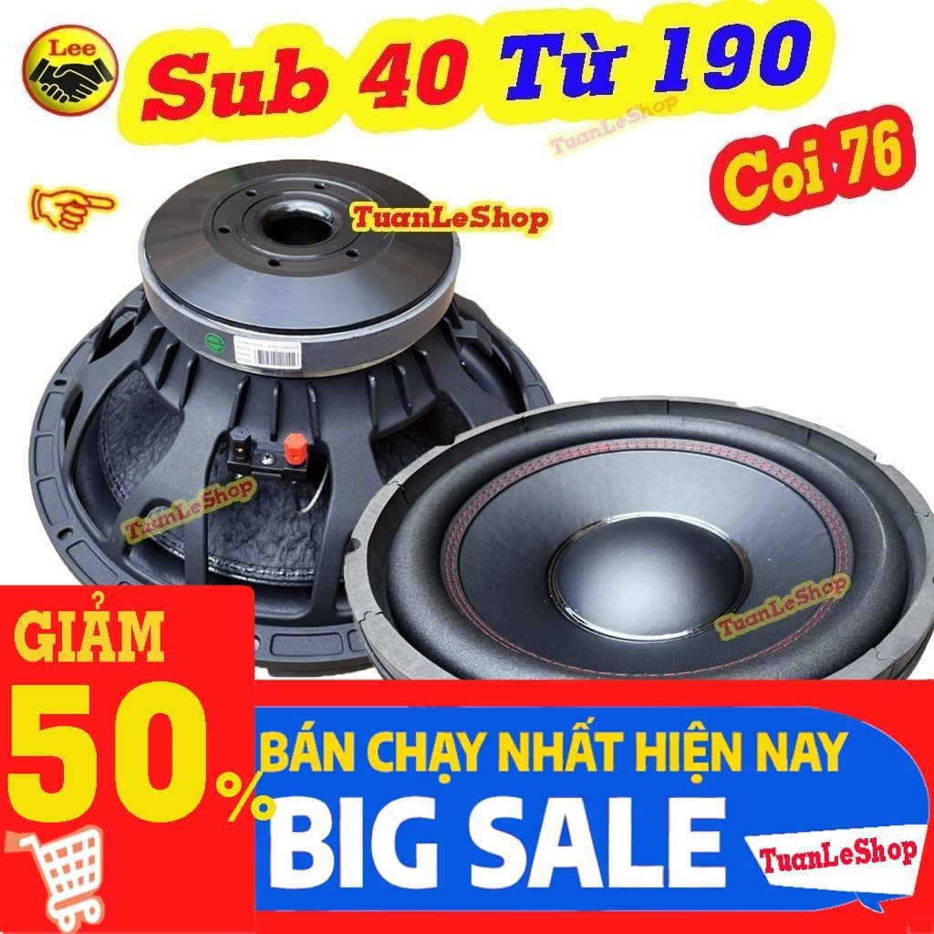 LOA SUB CĂNG, LOA SUB 40 TỪ 190 COI 76, LOA SIÊU TRẦM UY LỰC - GIÁ 1 CỦ ...