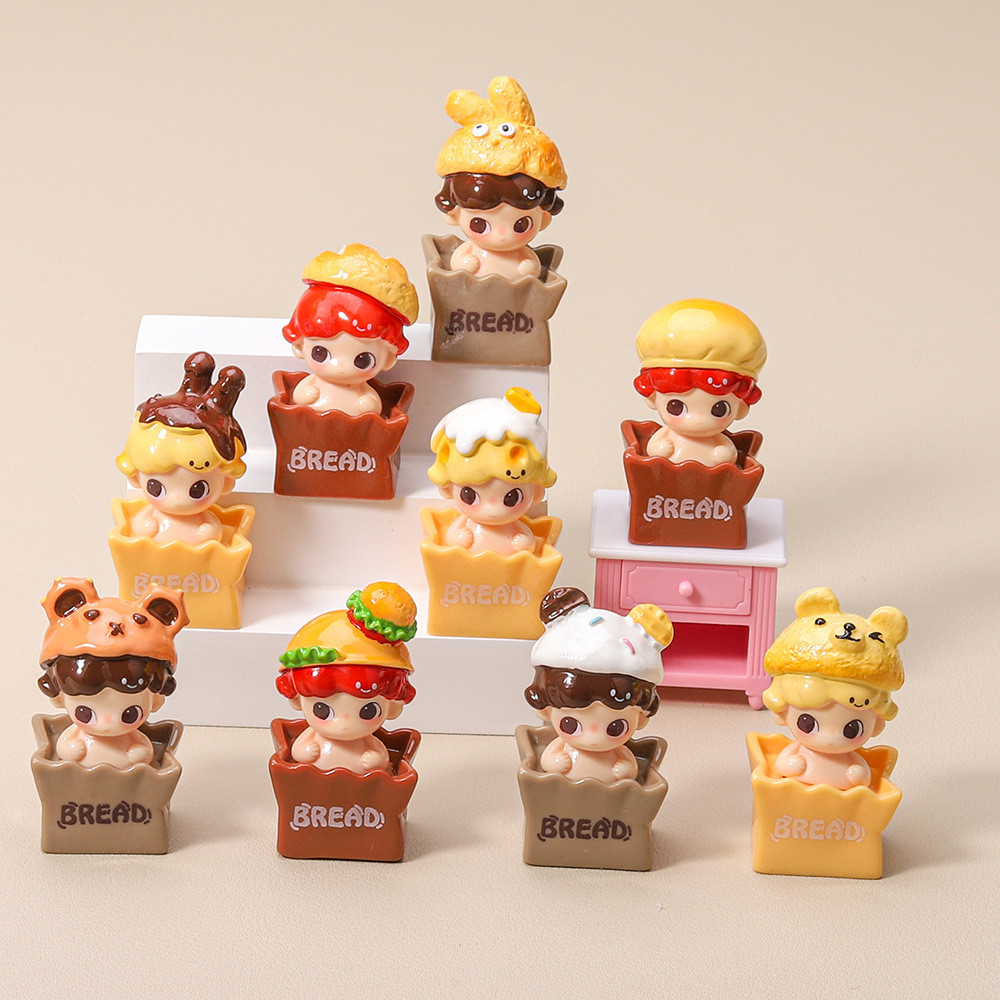 9 Hộp Bánh Mì DIMOO Bùa Nhựa Cho DIY (Z-4) | Shopee Việt Nam