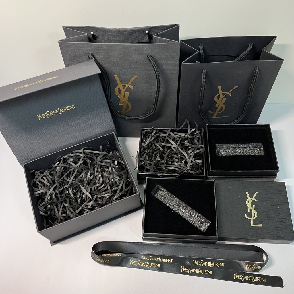 Counter YSL Túi Giấy Túi Quà Tặng Son Môi Nước Hoa Bao Bì Hộp Bao Bì ...