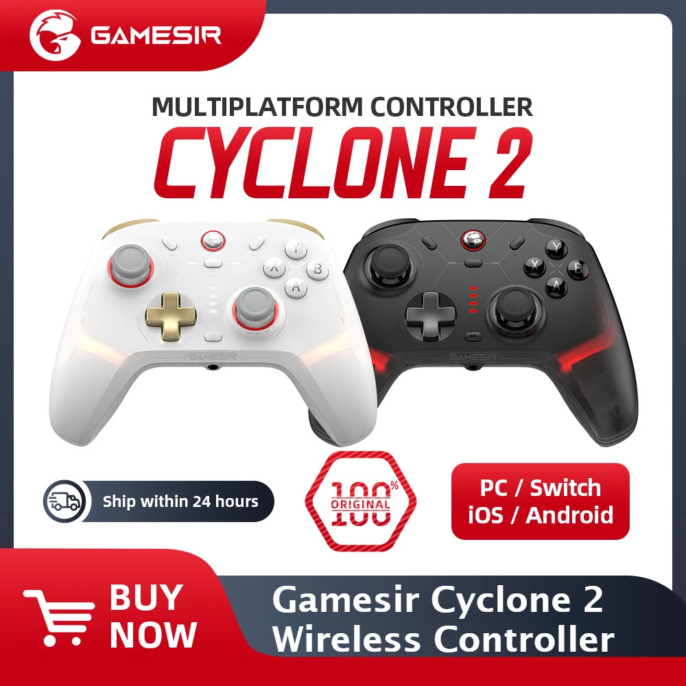 GameSir Cyclone 2 Bộ điều khiển không dây Tay cầm chơi game Bluetooth ...