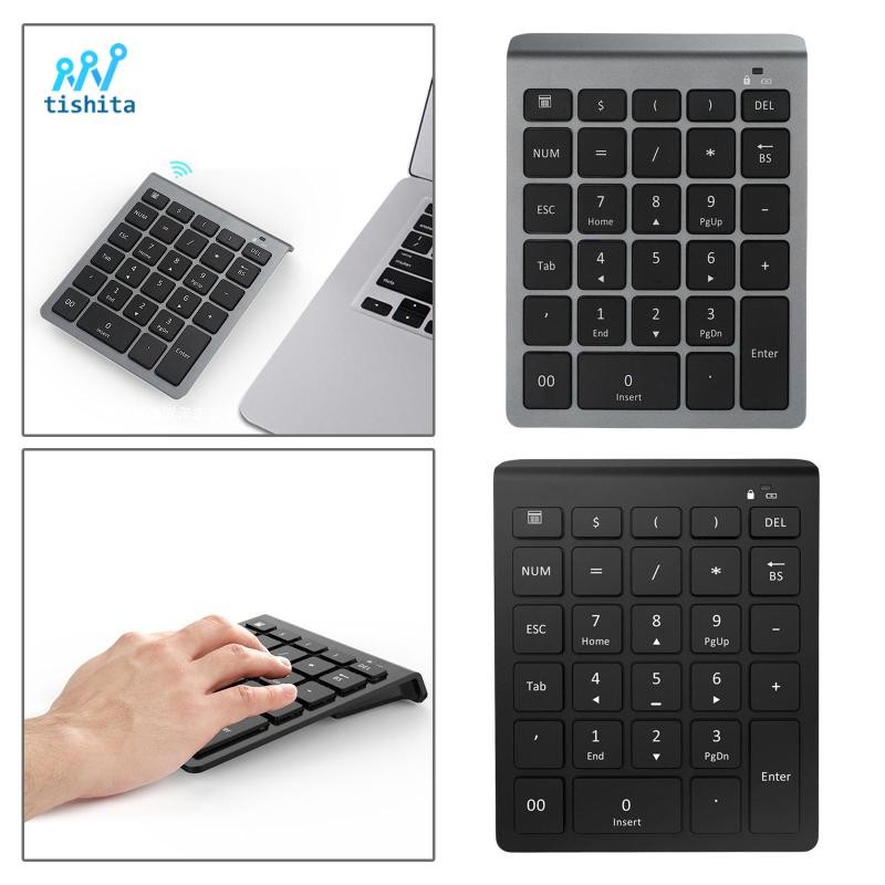 Bàn phím số Bàn phím số 28Key Bàn phím Mini chạy bằng pin cho máy tính ...