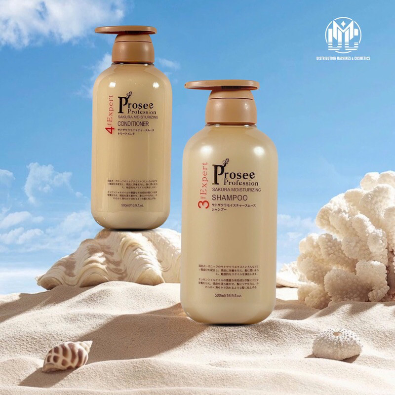 Cặp Gội Xả Prosee SAKURA Nâu Phục Hồi Dưỡng Tóc Siêu Mềm Mượt 500mlx2(2024) | Shopee Việt Nam