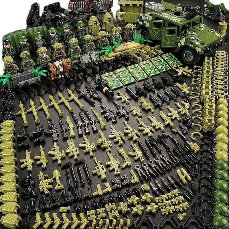 S25 Đồ chơi ráp trẻ em Biệt đội Swat mini figure nhiều nhân vật ...